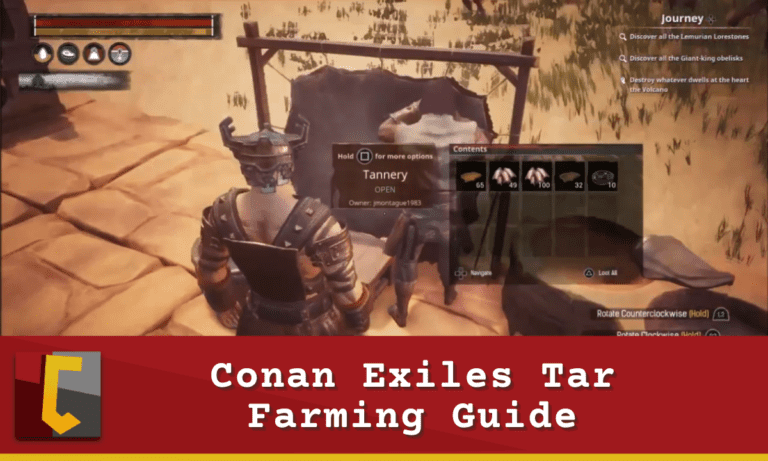 Conan Exiles Tar Farming Guide - Conan Fanatics